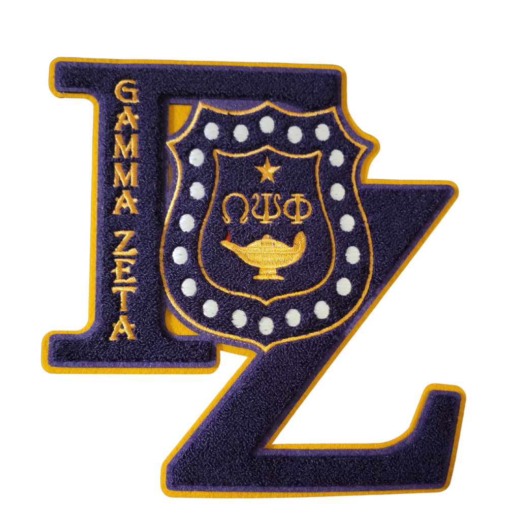 Gamma Zeta Chenille Patch – Que Essentials