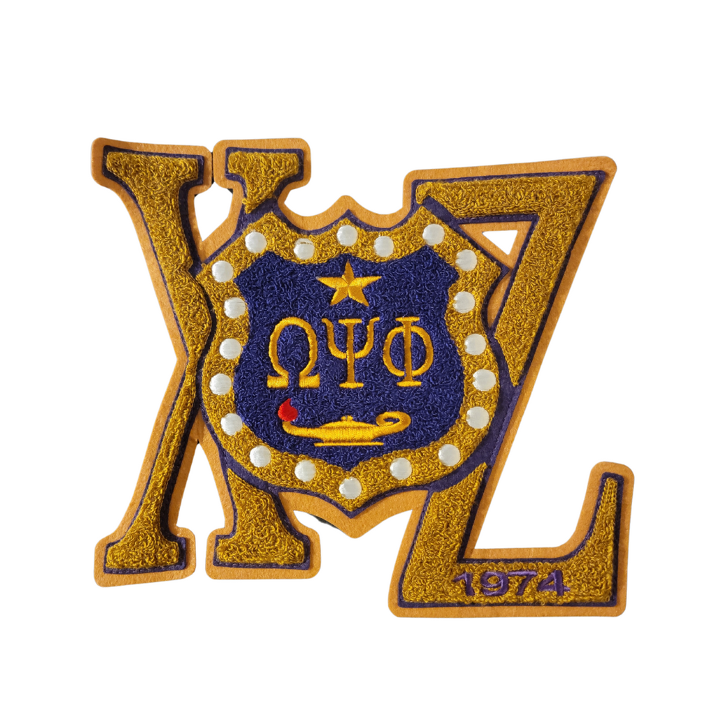 Chi Zeta Chenille Patch – Que Essentials