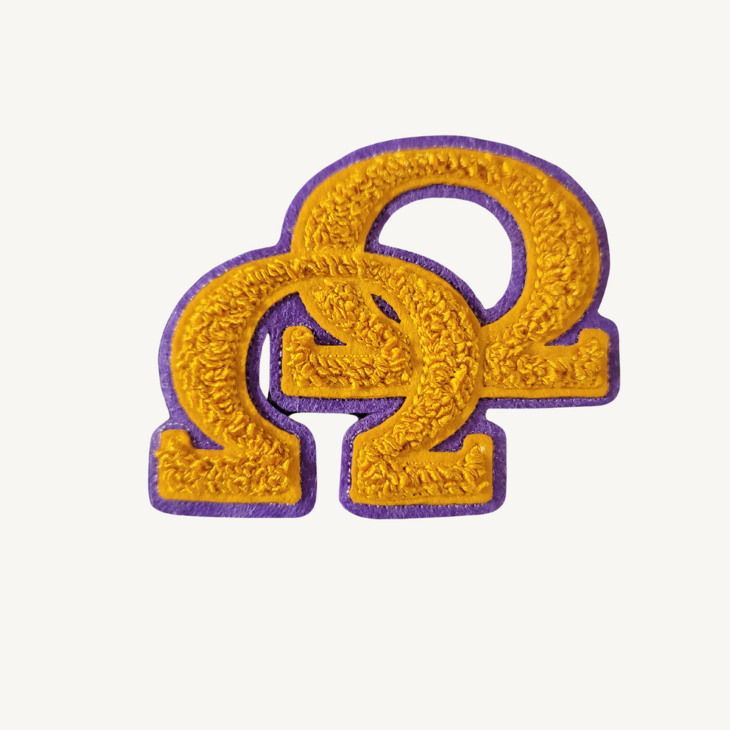 Omega Double Hits Chenille Patch – Que Essentials