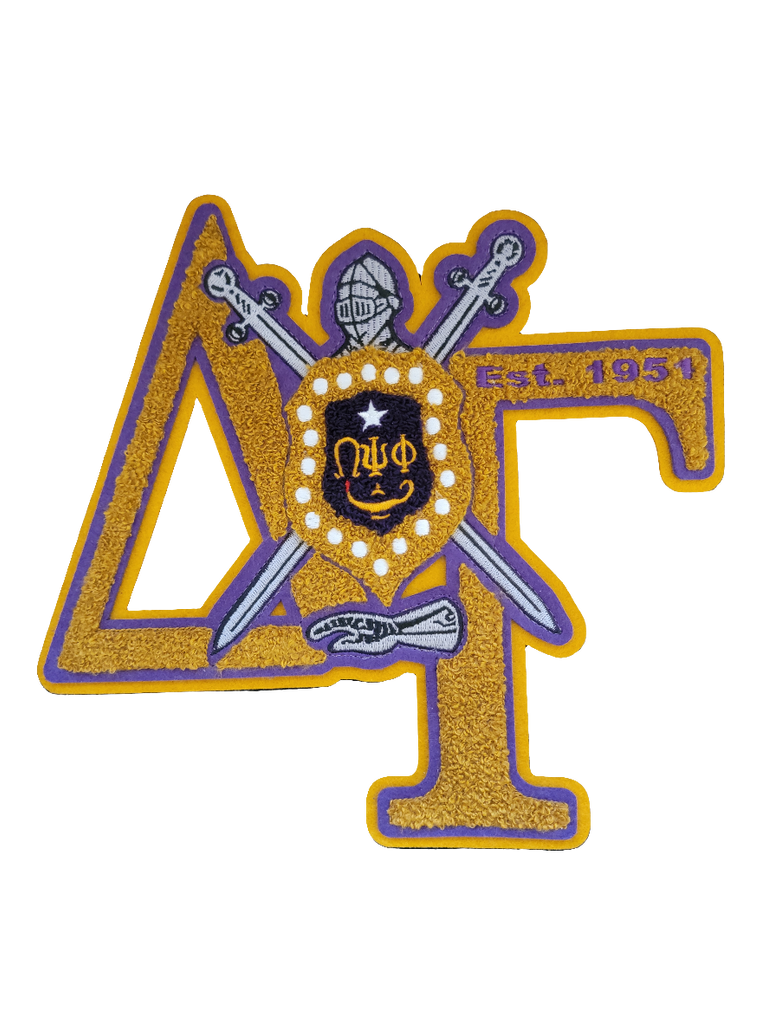 Delta Gamma Chenille Patch – Que Essentials