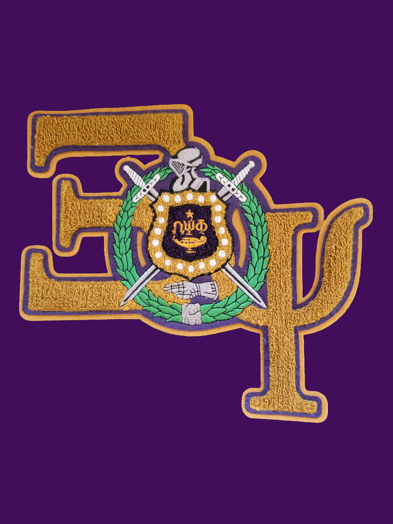 Xi Psi Chenille Patch – Que Essentials