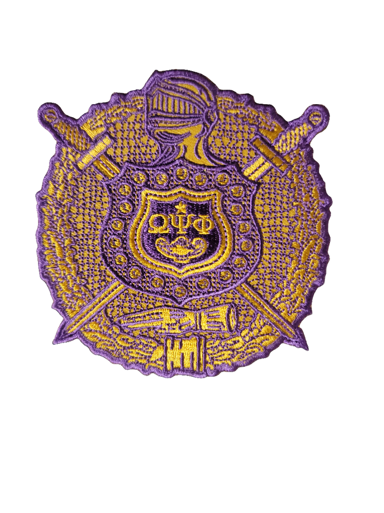 Omega Psi Phi - 1923 Shield Embroidered Patch – Que Essentials